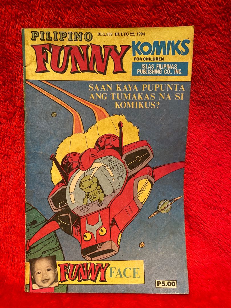 Tumakas Na Si Komikus Pilipino Funny Komiks #839 Combatron Phils ...