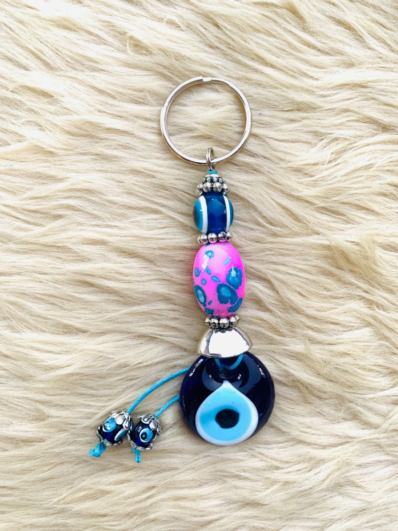 Turkish Eye Keychain Bracelet from Turkey and Israel, Hobbies & Toys ...