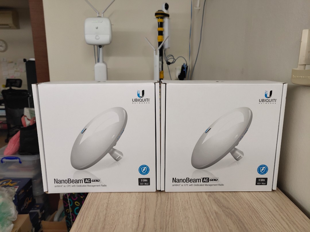 Ubiquiti NanoBeam ac Gen2 NBE-5AC-Gen2-US 5GHz High-Performance airMAX ...