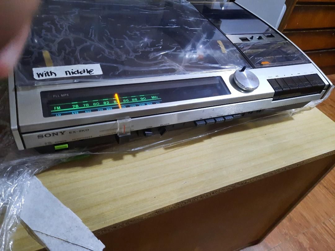 Vintage sony phono cassette player, Audio, Other Audio Equipment on ...