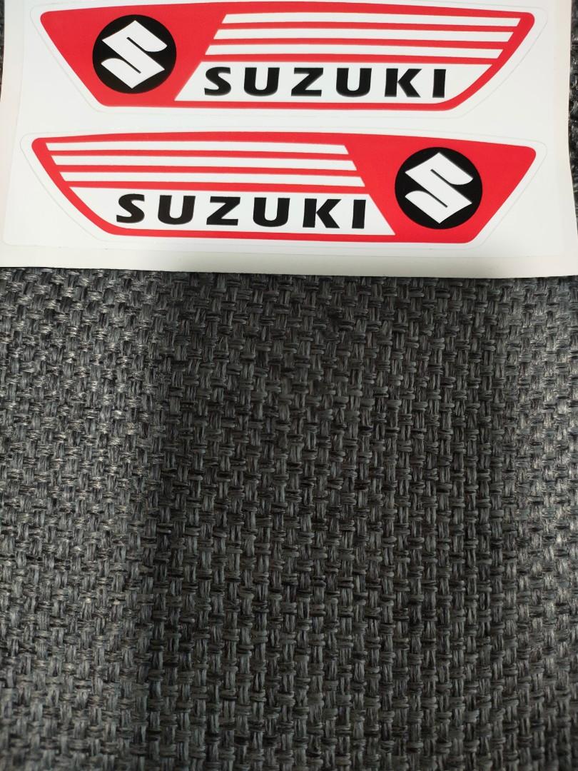 Vintage Suzuki Stickers / Decals, Motorcycles, Motorcycle Accessories ...