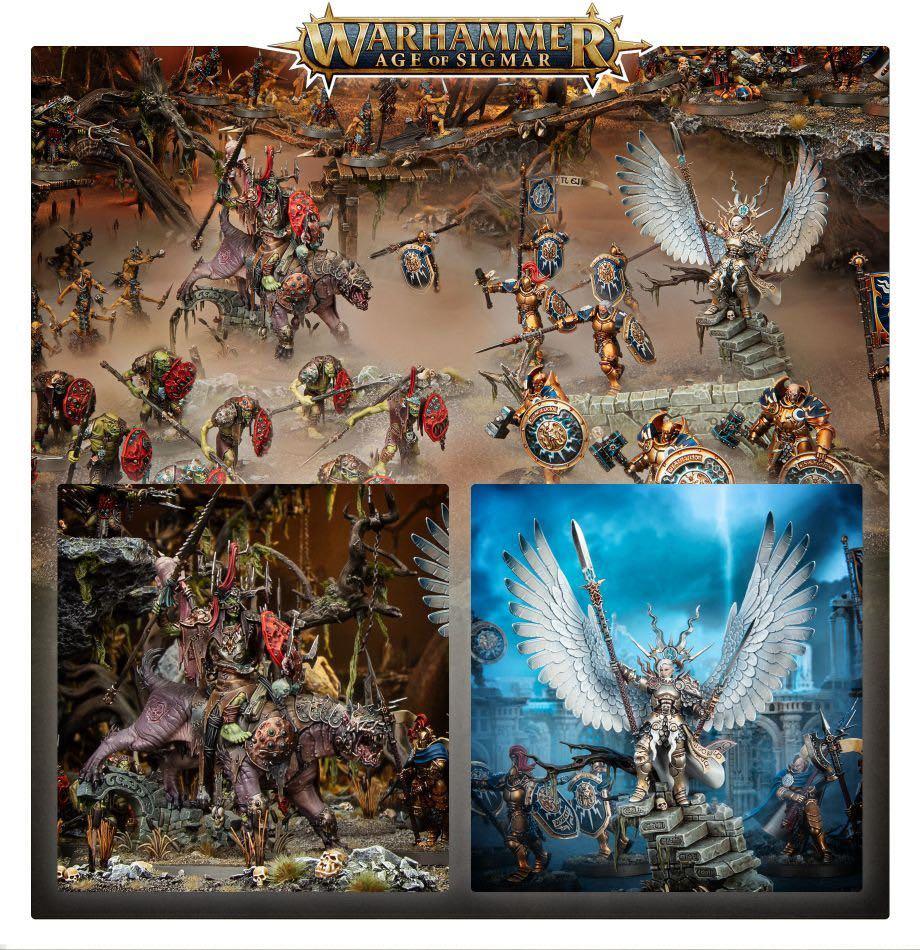 Warhammer Dominion Box Age of Sigmar Stormcast & Orruk, Hobbies & Toys ...