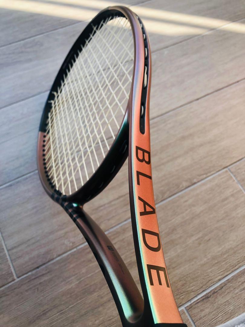 Wilson Blade 98, v8 Tennis racket/ raquet - almost new!, Sports ...