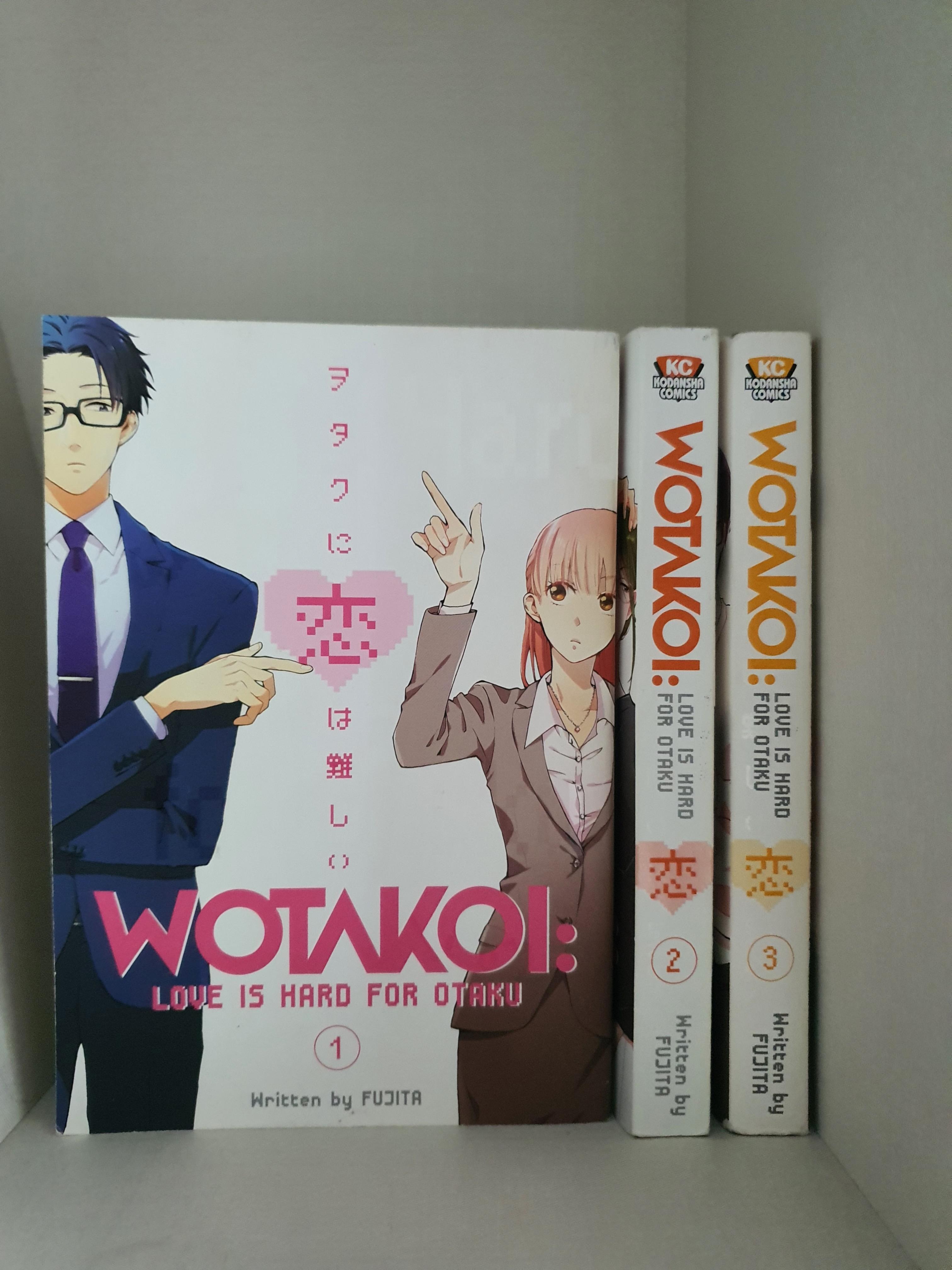 Wotakoi Love Is Hard For Otaku Manga Volumes 1-3, Hobbies & Toys, Books ...