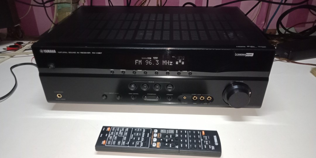 Yamaha RX-V367 5.1 Av Receiver, Audio, Soundbars, Speakers & Amplifiers ...