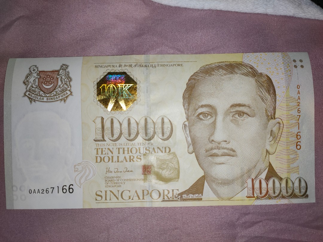 $10,000 Bank Note, Hobbies & Toys, Memorabilia & Collectibles, Currency ...