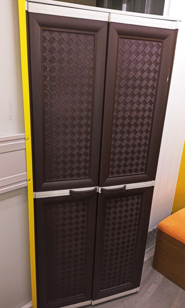 2-Door Zooey Rattan Cabinet, Furniture & Home Living, Furniture ...