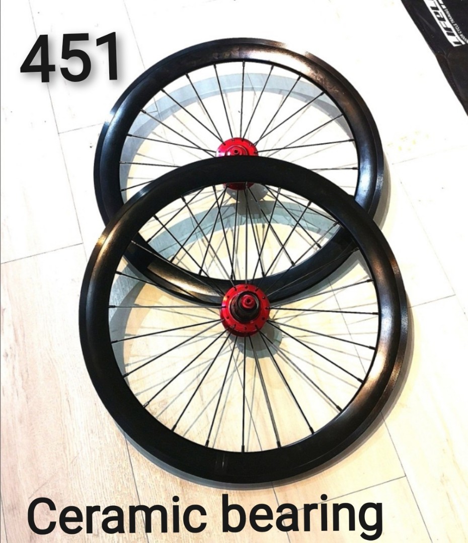 451 Ceramic bearing 20"wheelsets 100mm/135mm OLD Fastace hubs Taiwan 🇹🇼 ...