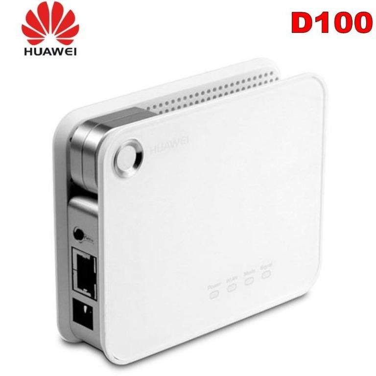 華為 Huawei D100 & K3765(已解鎖) 3G WiFi/LAN Adapter 路由器 router mobile Sim卡 ...