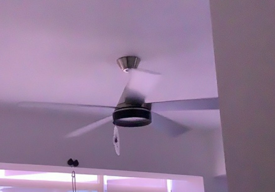 Amasco ceiling fan 5 blades Silver for sale, Furniture & Home Living ...