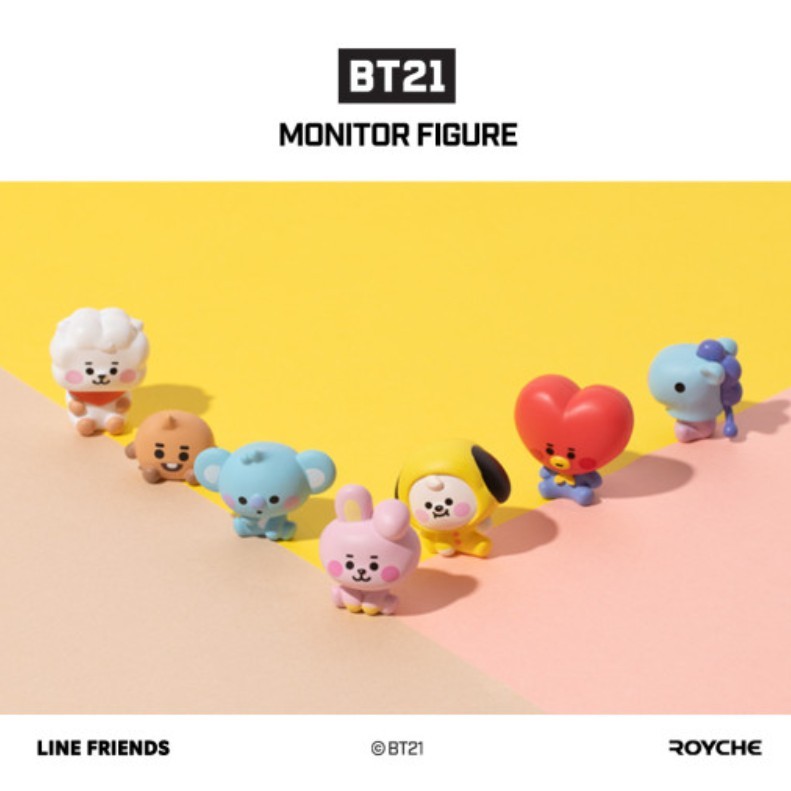 AUTHENTIC BTS MONITOR FIGURE BT21 KPOP, Hobbies & Toys, Memorabilia ...
