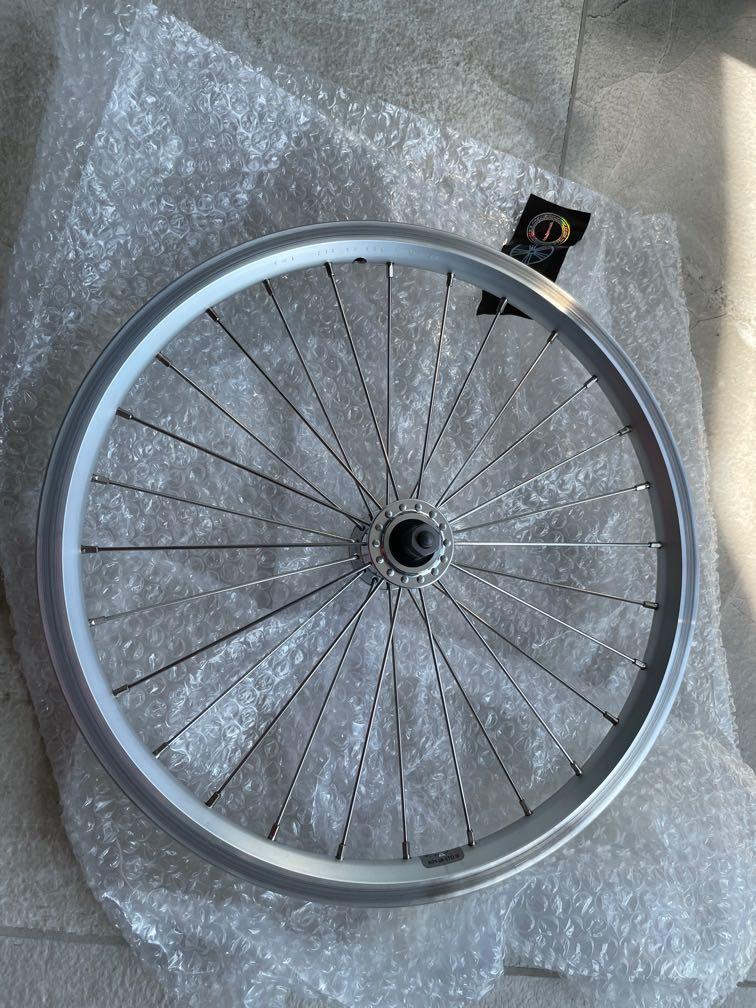 Brompton Front Wheel, Sports Equipment, Bicycles & Parts, Parts ...