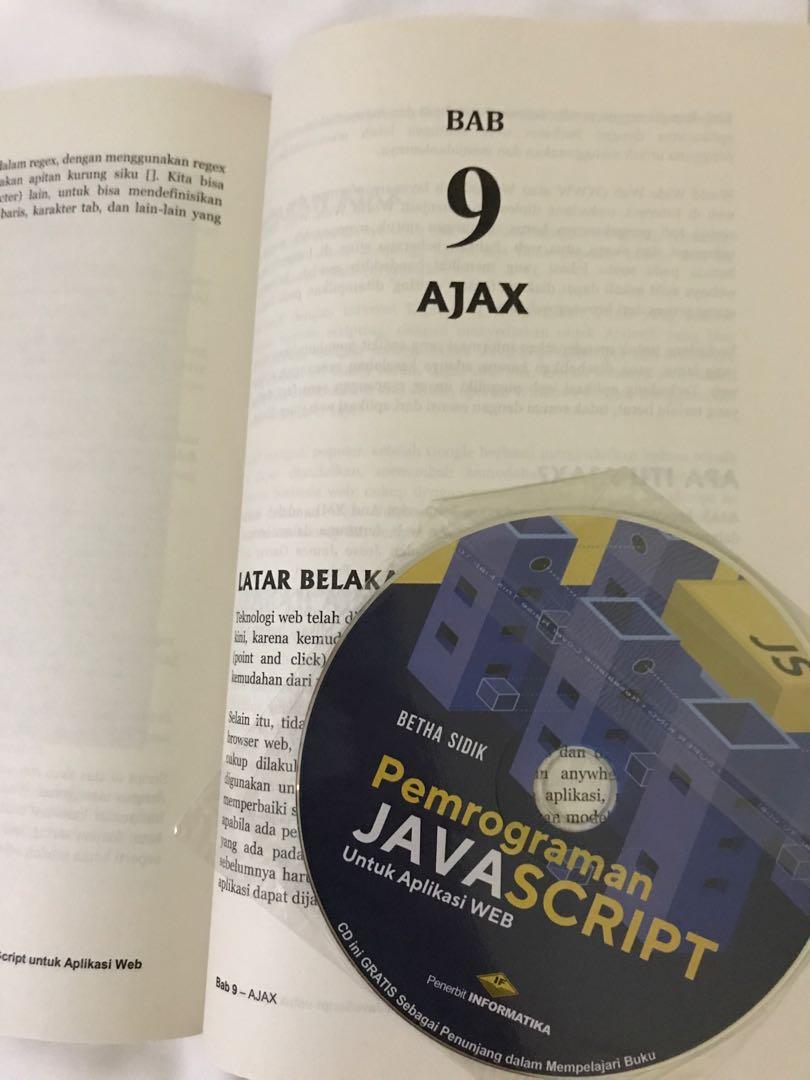 Buku Dasar Pemrograman JavaScript, Buku & Alat Tulis, Buku Pelajaran di Carousell