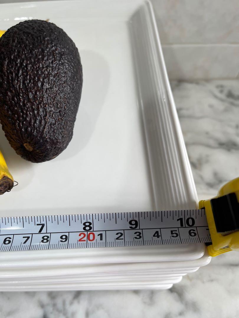 Cerabon Essentials Square porcelain plates, Furniture & Home Living ...