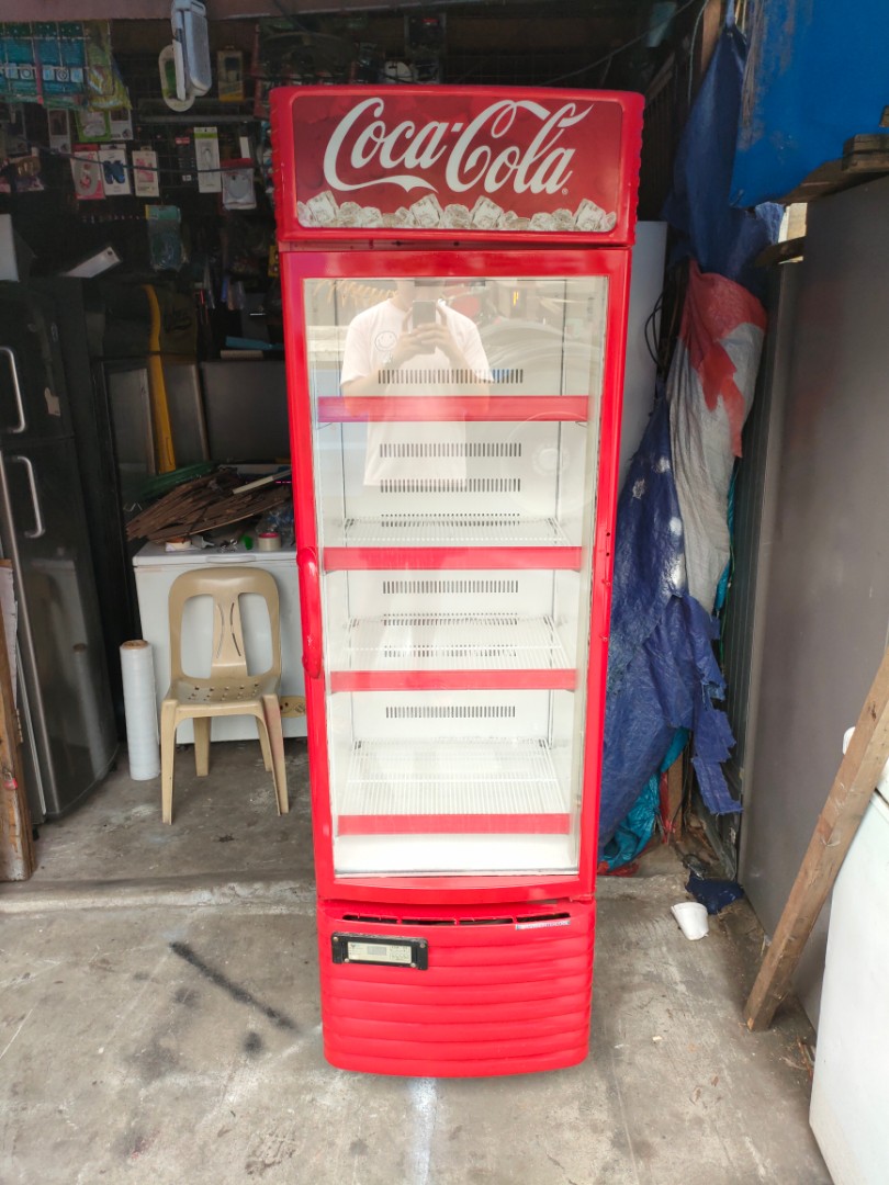 Coca-cola Chiller 12 cubic ft, TV & Home Appliances, Other Home ...