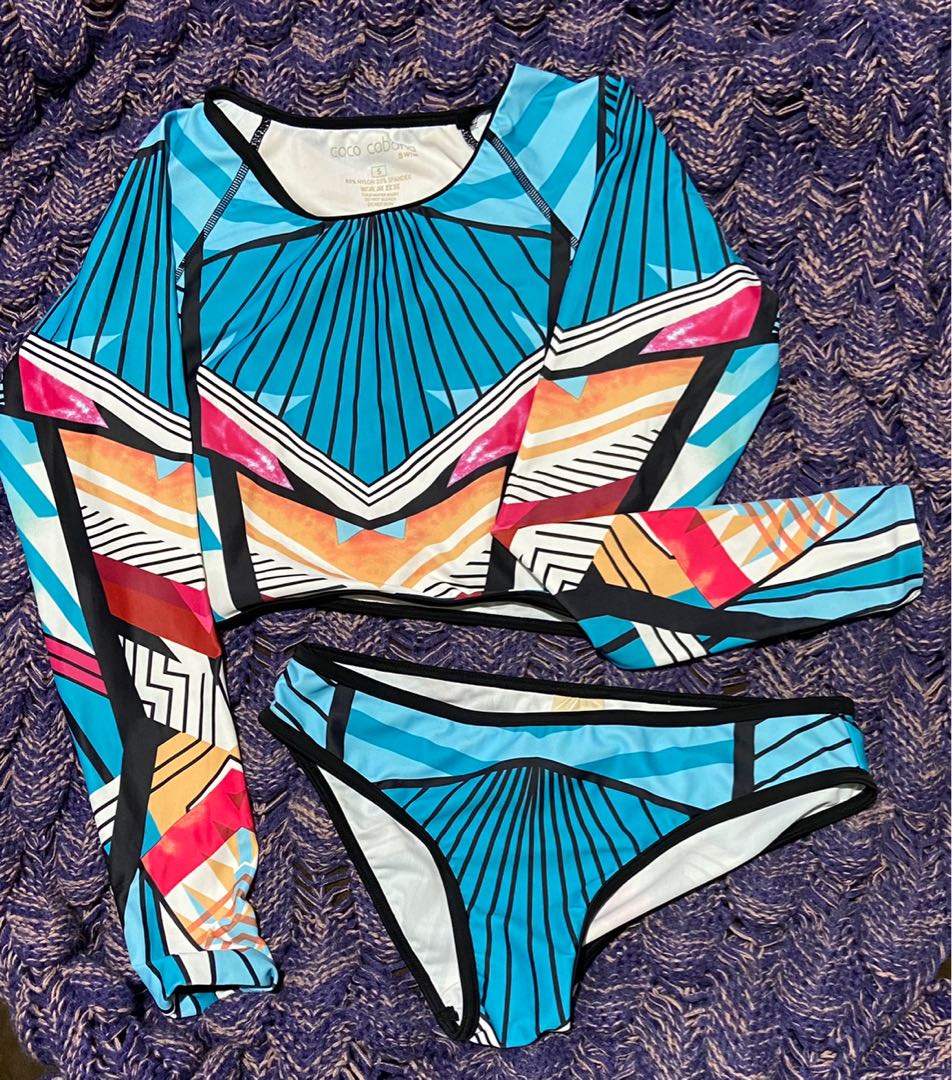 Coco Cabana Rash Guard, Women's Fashion, Swimwear, Rash guard on Carousell