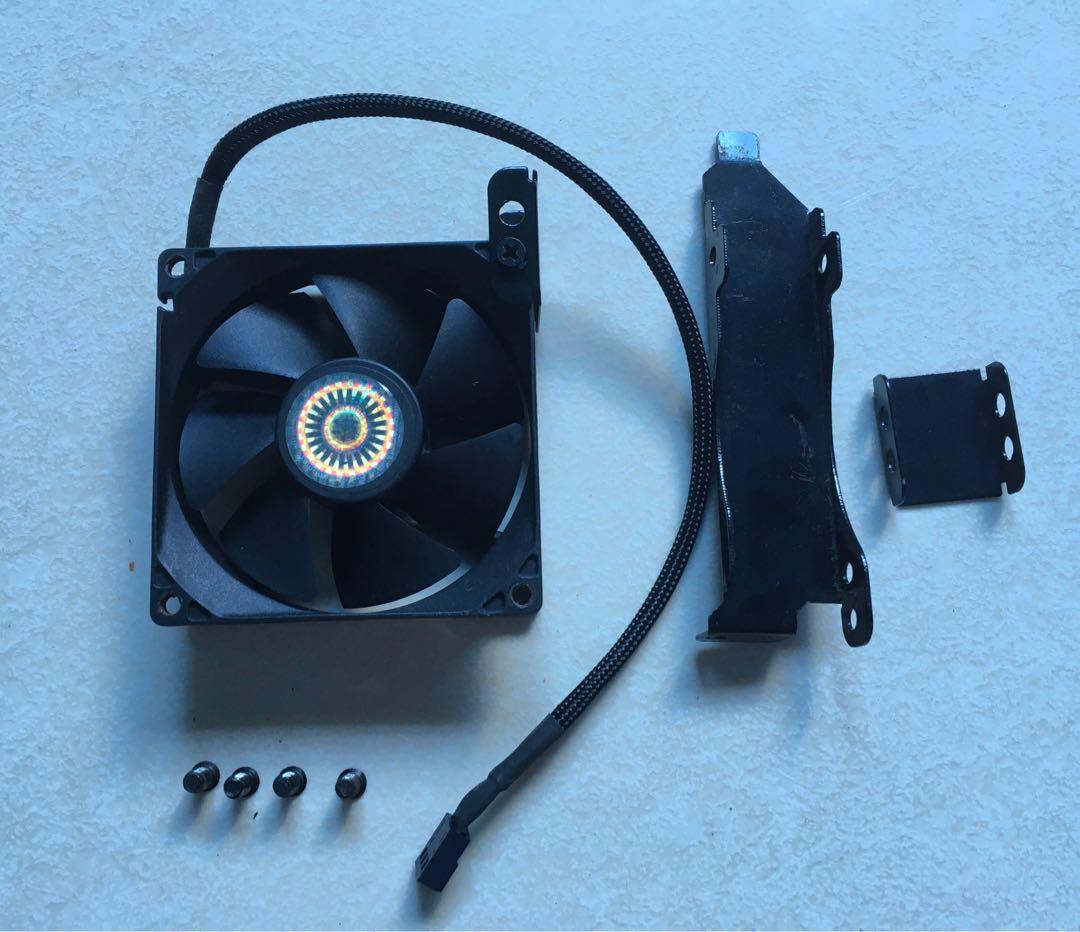 Cooler Master 92mm case fan with PCI-e bracket, Computers & Tech, Parts ...