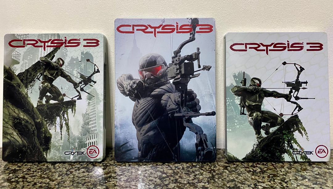 Crysis 3 Bundle Steelbook / Steelcase ( NO Game) RARE All Variations ...