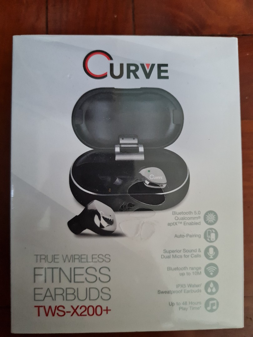 Curve - Fitness Earbuds TWS-X200+, Audio, Earphones on Carousell