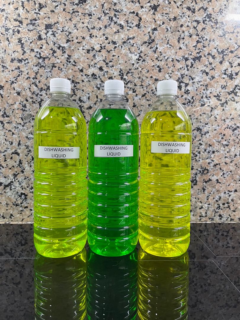 Dishwashing Liquid Soap 1 Liter, Furniture & Home Living, Cleaning ...