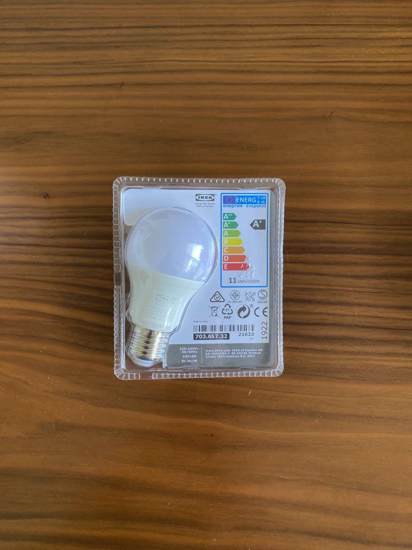 E27 Ledare LED 1000 lumens. Lightbulb Ikea., Furniture & Home Living ...