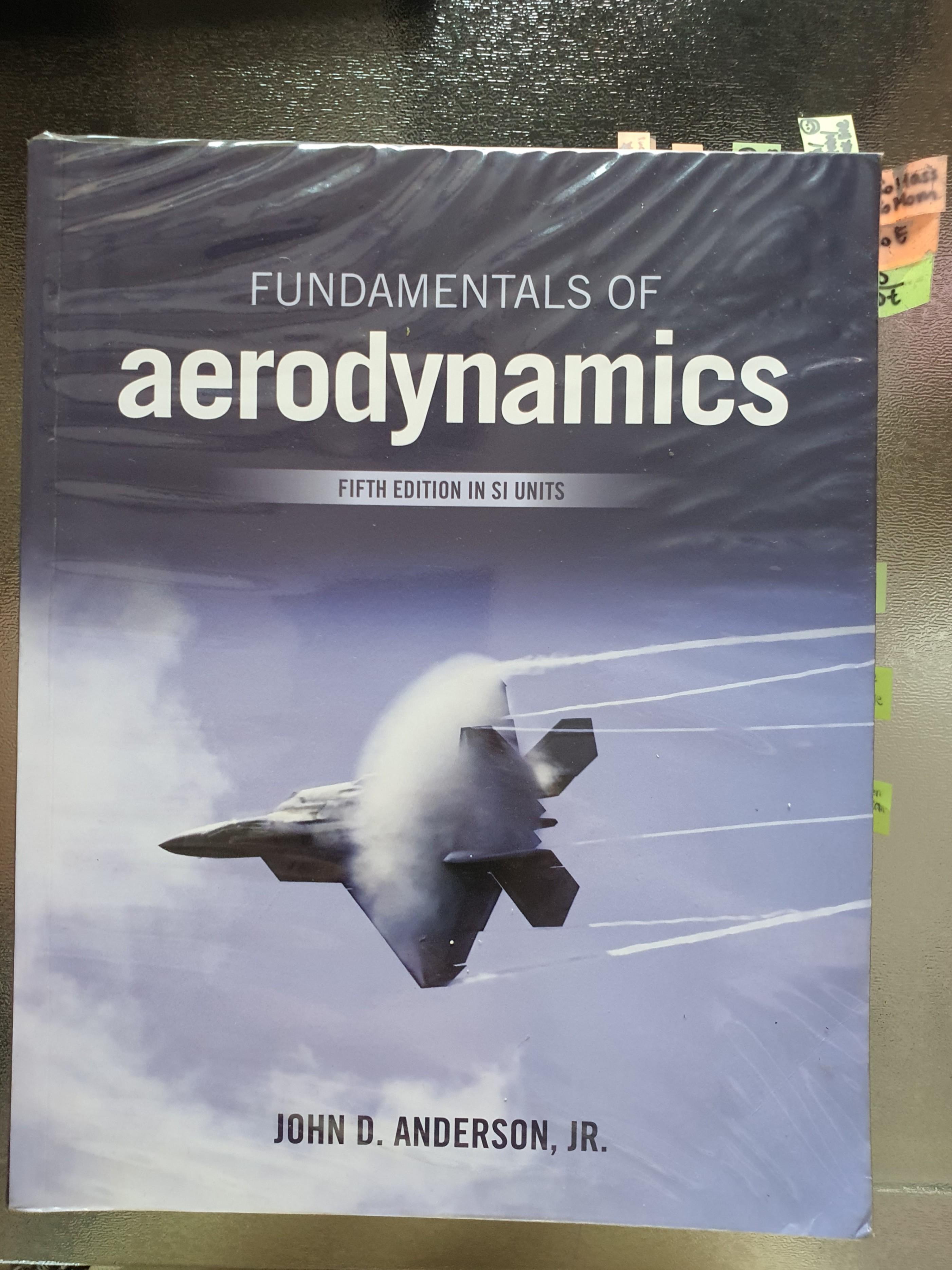 Fundamentals of Aerodynamics (John D. Anderson Jr), Hobbies & Toys ...