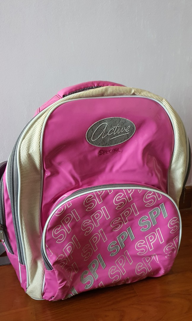Gently used SPI Large Backpack, Women's Fashion, Bags & Wallets ...