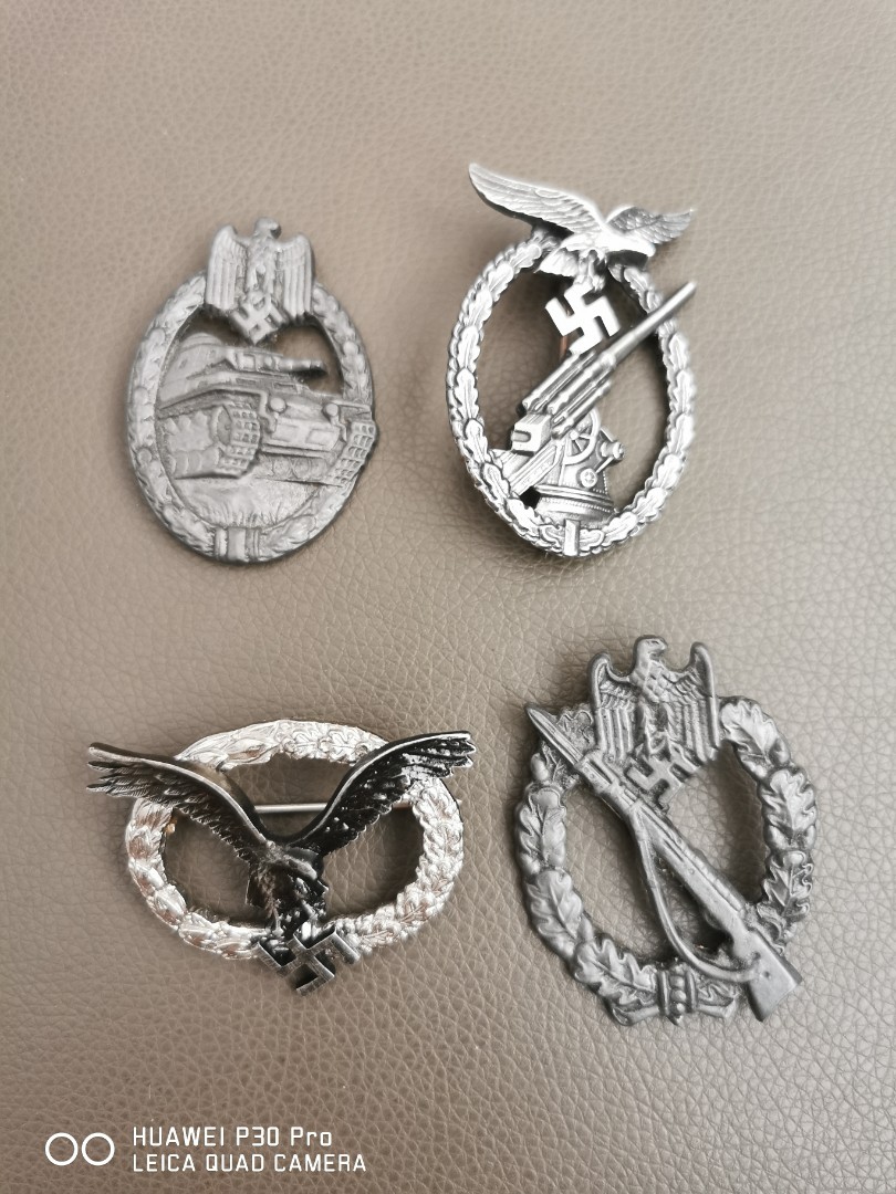 German WW2 Badges Repro, Hobbies & Toys, Stationery & Craft, Handmade ...