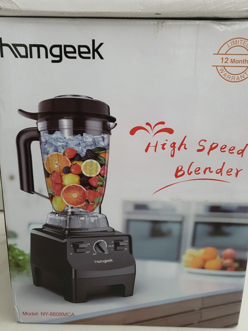 Homgeek blender NY-8608MCA 2000W., TV & Home Appliances, Kitchen ...