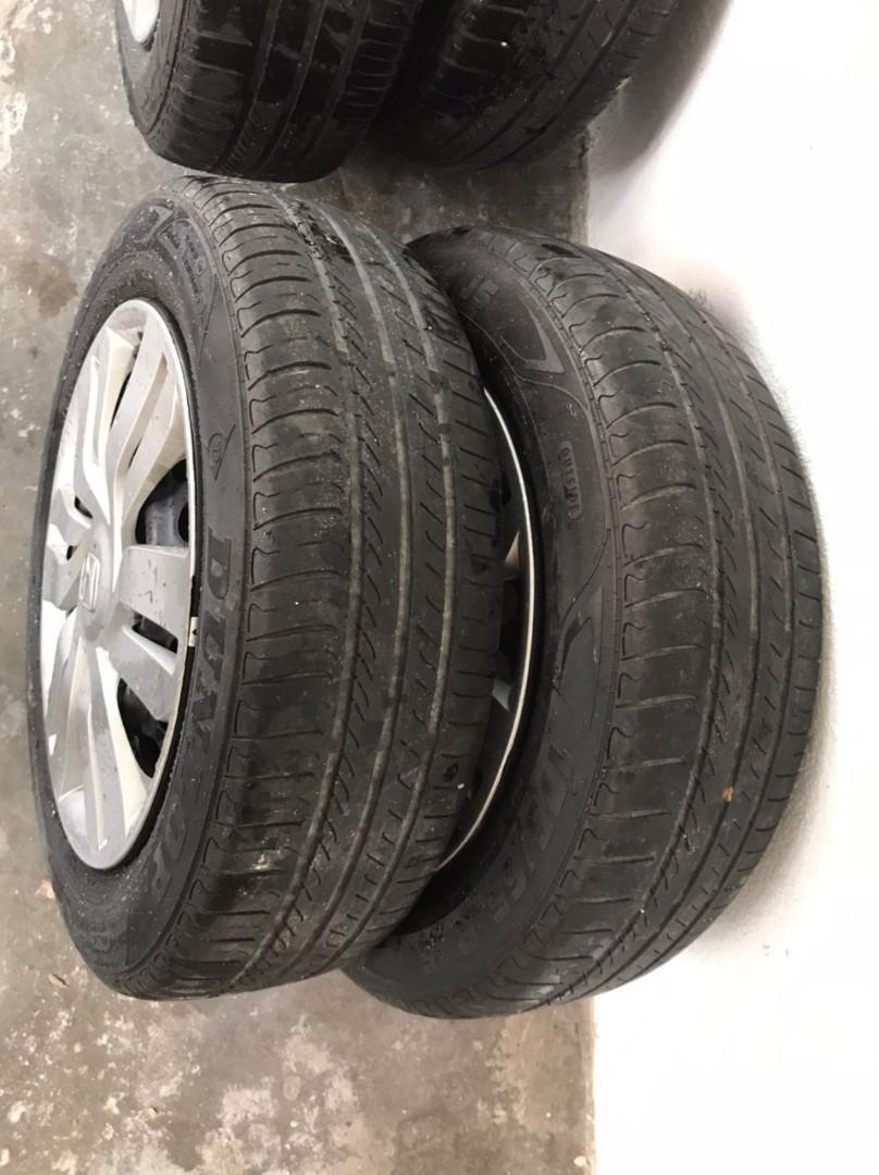 Honda jazz rim 15 inch, Auto Accessories on Carousell