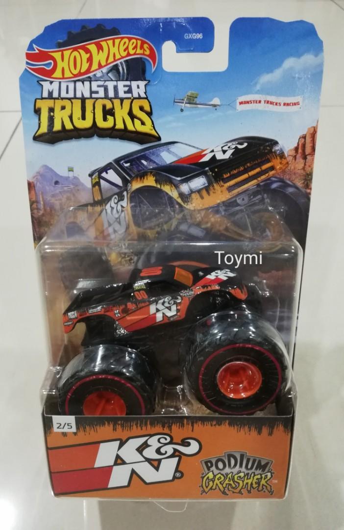 Hotwheels Monster Truck K&N, Hobbies & Toys, Toys & Games on Carousell