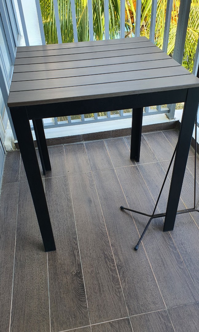 IKEA FALSTER SQUARE TABLE Outdoor Balcony Patio Table, Furniture & Home ...