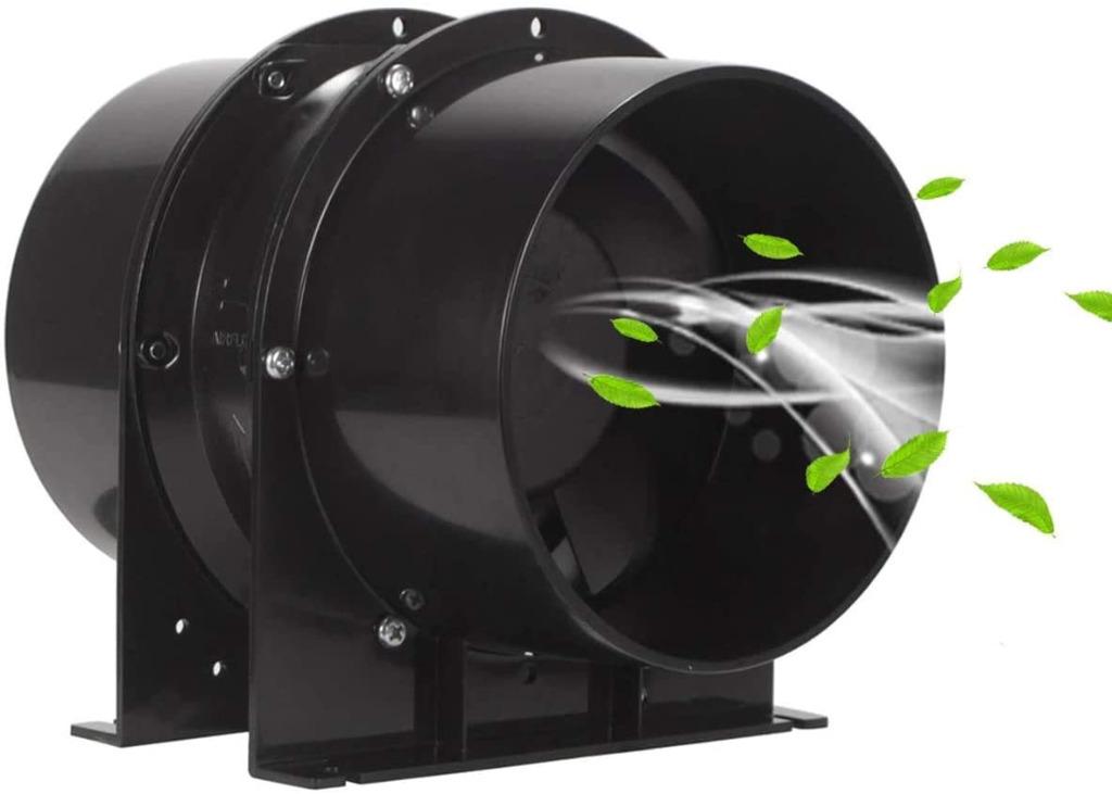 Inline Extractor Fan, HG POWER Quiet Axial Duct Fan Mixed Flow ...