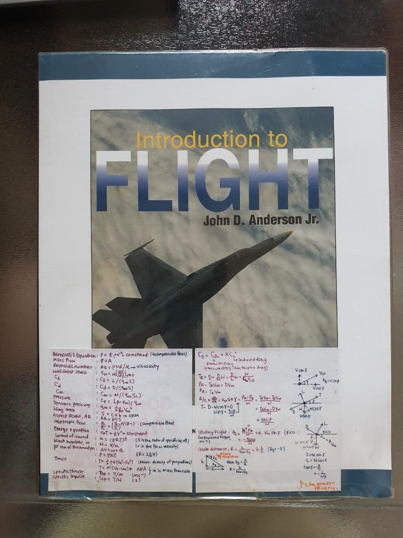Introduction to Flight (John D. Anderson Jr.), Hobbies & Toys, Books ...
