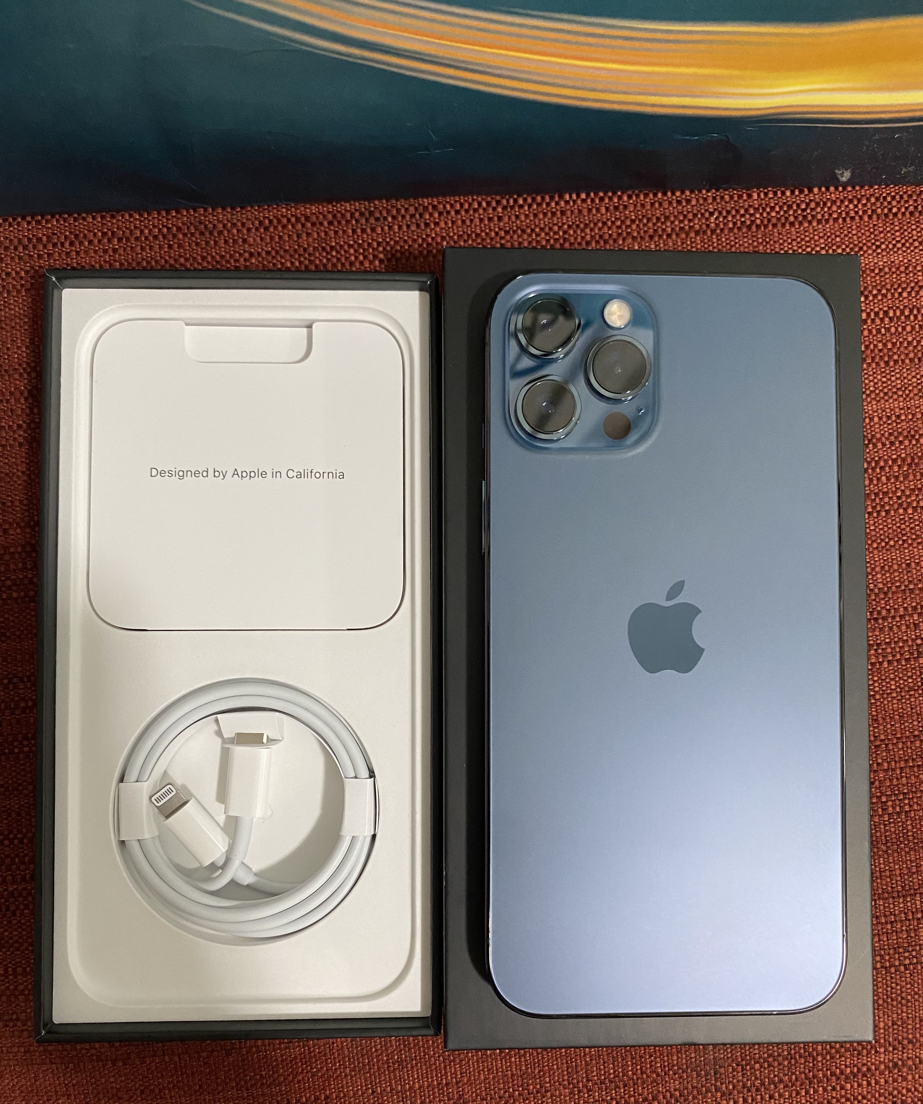 iPhone 12 pro max 256gb pacific blue Smartlocked, Mobile Phones ...