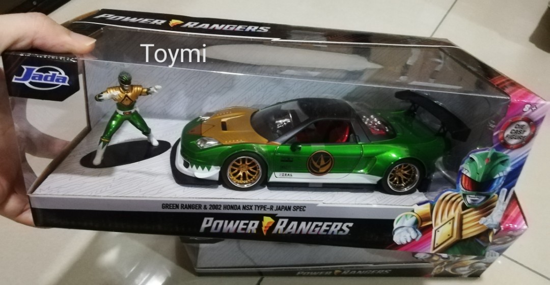 Jada 1/24 Power Ranger Green Ranger and Honda NSX Widebody, Hobbies ...