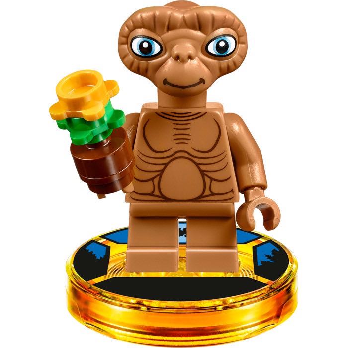 LEGO 樂高 71258 E.T. ET 單人偶 含手持物 花 全新未組 Fun Pack 外星人 次元, 興趣及遊戲, 玩具 & 遊戲類 ...