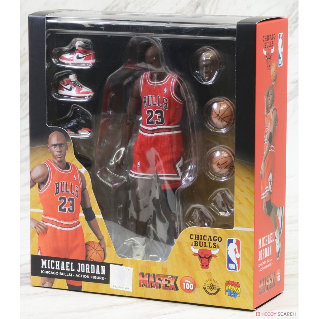 Mafex 100 NBA Chicago Bulls Michael Jordan, Hobbies & Toys, Toys ...