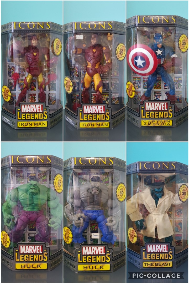 Marvel Legends Icons 12", Hobbies & Toys, Toys & Games on Carousell