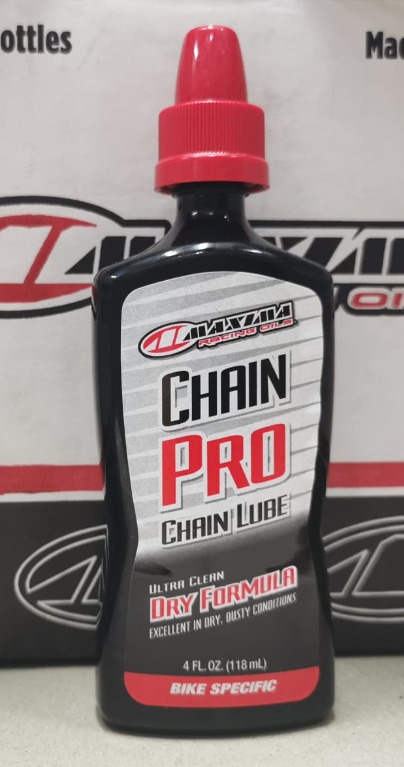 Maxima Chain Pro Dry Lube 4oz, Sports Equipment, Bicycles & Parts ...
