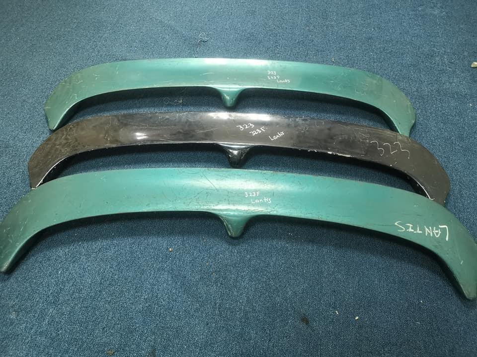Mazda Lantis 323 323F Rear Spoiler, Auto Accessories on Carousell