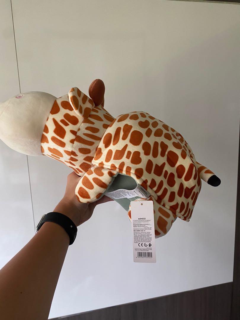 Miniso Alligator/Giraffe Soft Toy, Hobbies & Toys, Toys & Games on ...