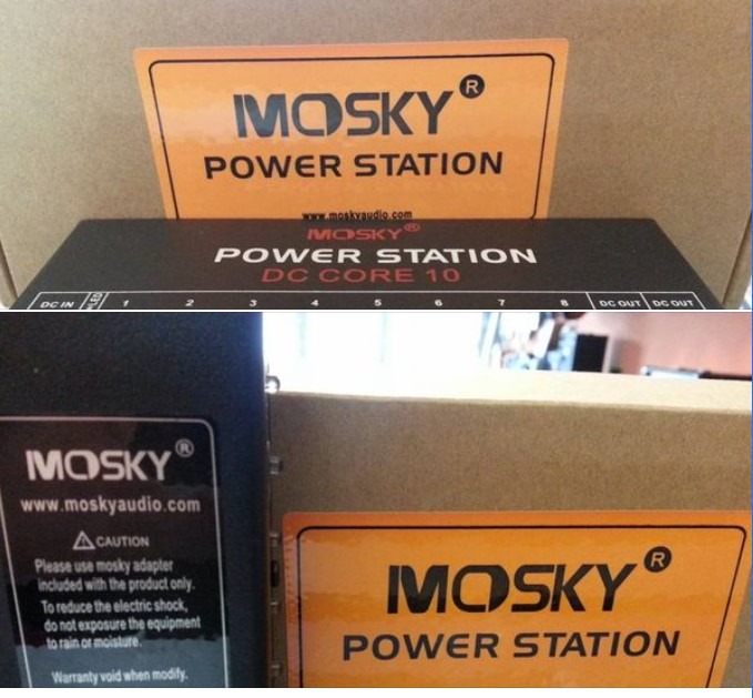 Mosky Audio DC-CORE 10 Slim Line Effects Power Station Nice Price Fast US Ship, Audio, Other ...