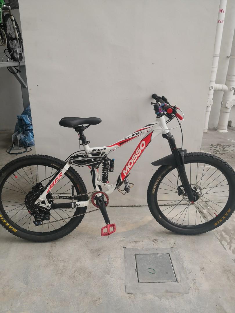 Mosso full suspension bike, Sports Equipment, Bicycles & Parts ...