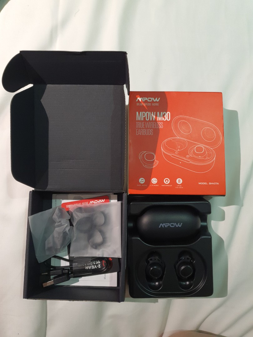 MPOW M30 TRUE WIRELESS EARBUDS, Audio, Earphones on Carousell