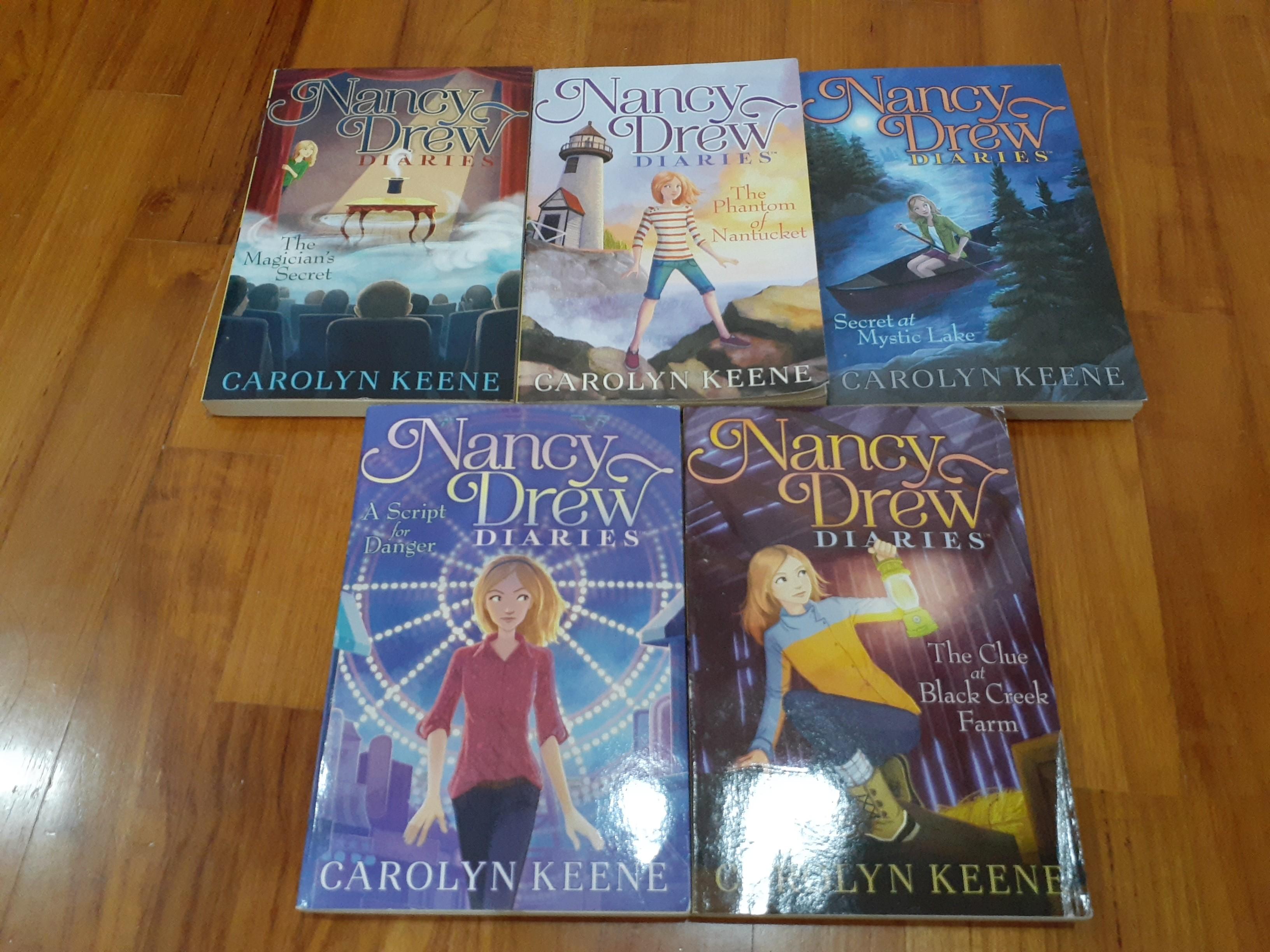 Nancy Drew Diaries Collection 1 to 10, Hobbies & Toys, Books ...