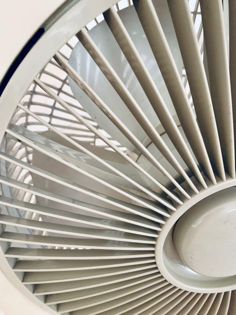 National table fan (3 speeds, 3 timer options), Furniture & Home Living ...