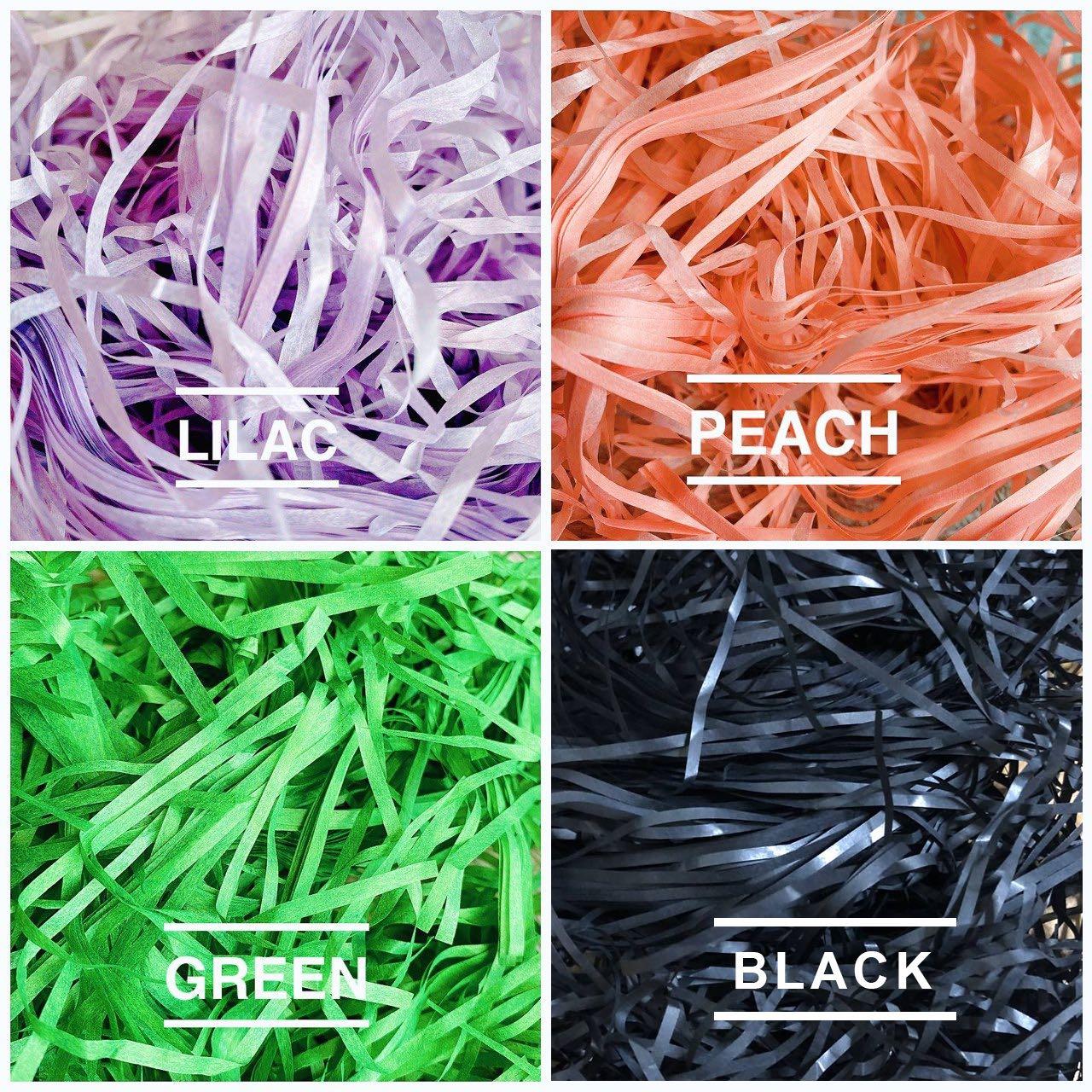 🔴NEW COLOUR - 15 COLOURS - PREMIUM QUALITY- GIFT BOX FILLER - SHREDDED ...