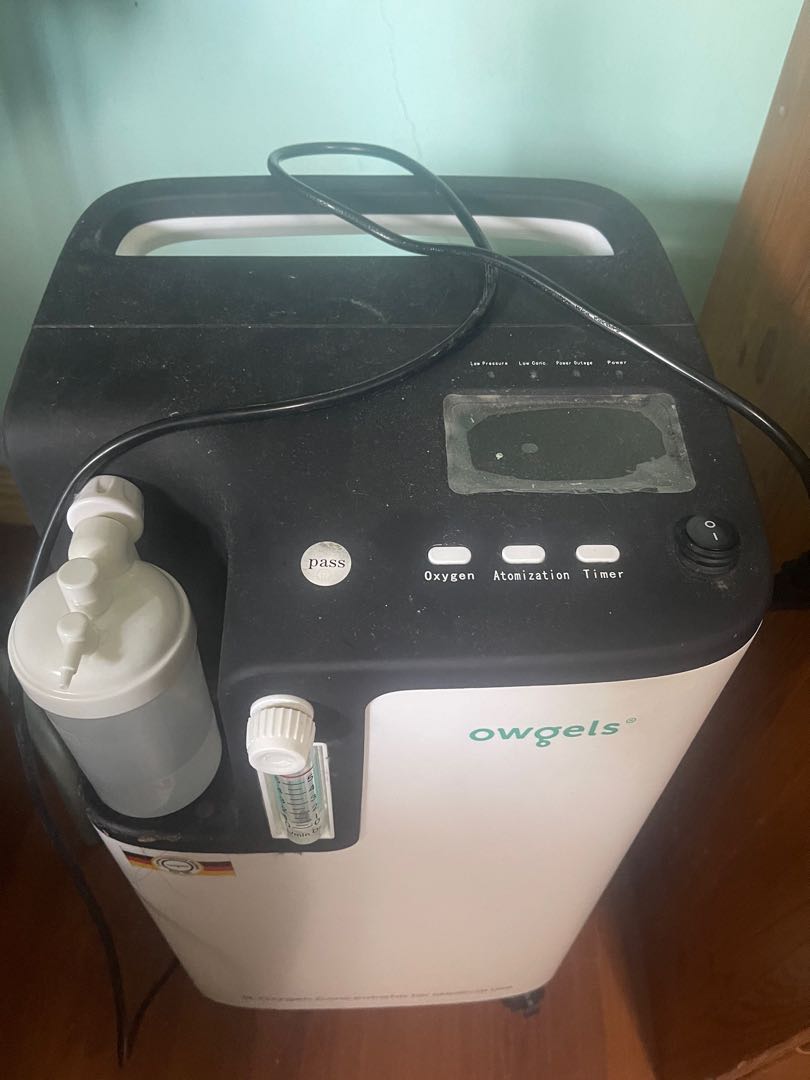OWGELS OXYGEN CONCENTRATOR 5LTRS, Health & Nutrition, Medical Supplies ...