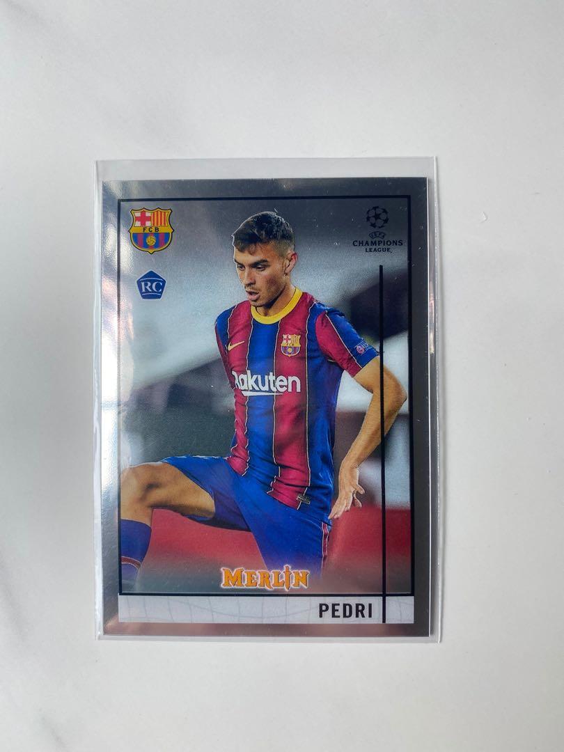Pedri Rookie 2020-21 Topps Merlin Barcelona Soccer Football Card (NOT ...